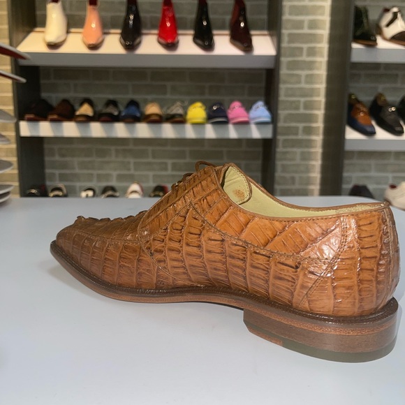 Belvedere | Shoes | Belvedere Colombo Camel Genuine Hornback Crocodile ...